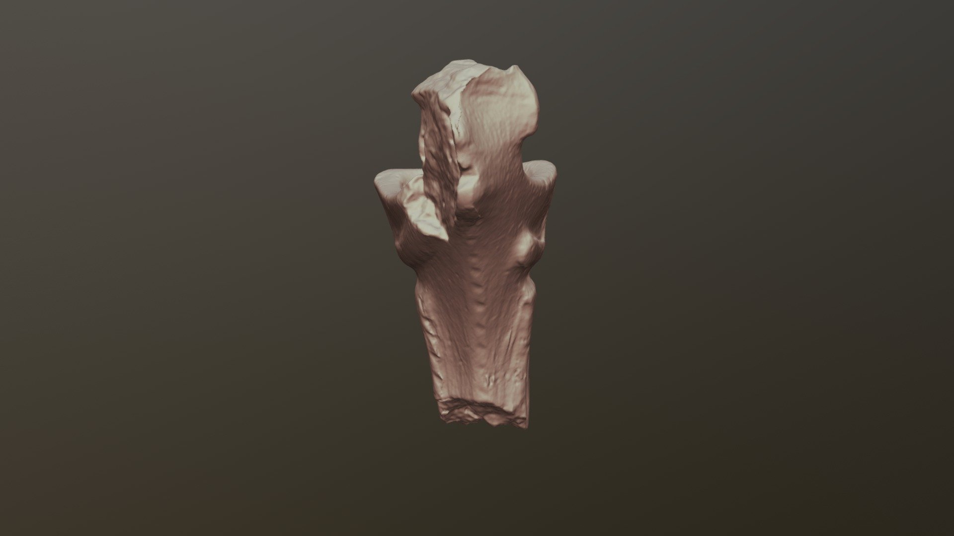 pinch-face smoking pipe (NS 11212) - 3D model by Royal Ontario Museum ...