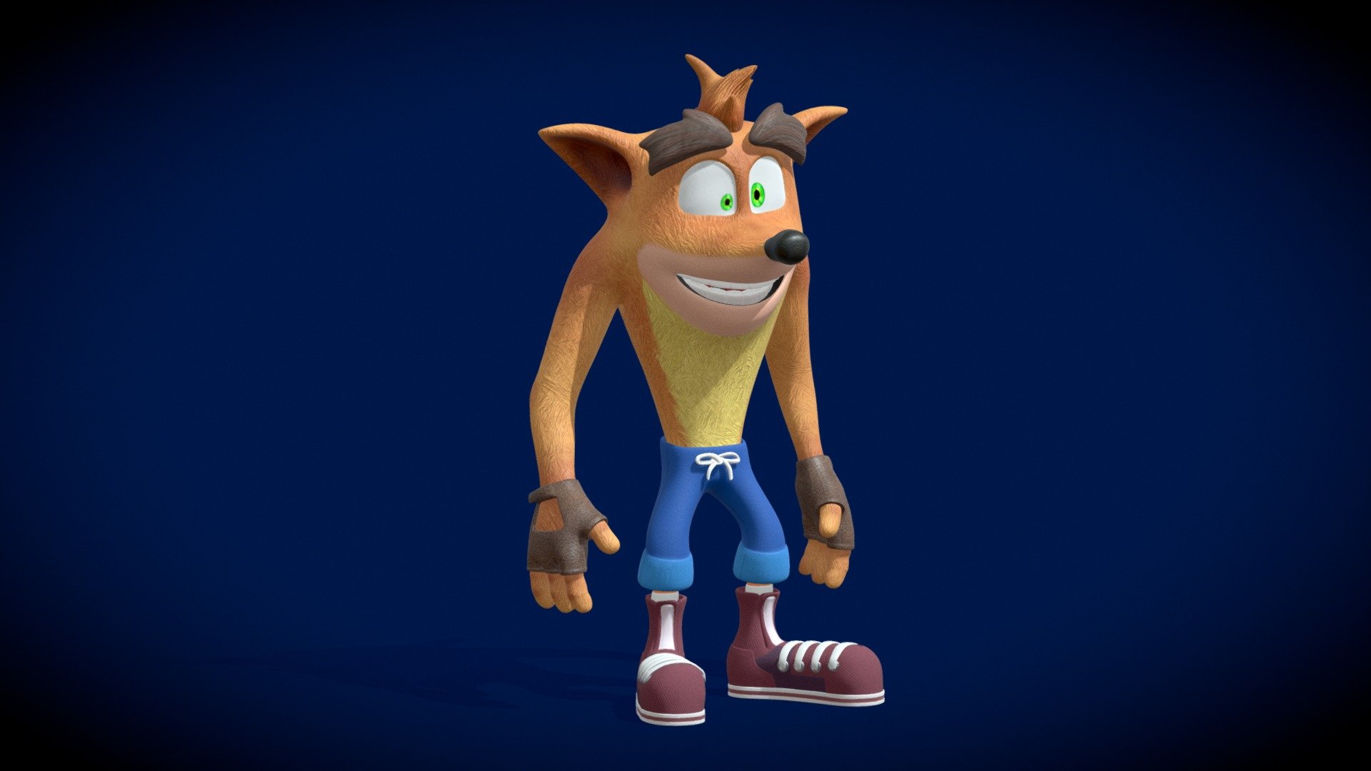Crash Bandicoot - Buy Royalty Free 3D model by CriisMora [79303ff ...