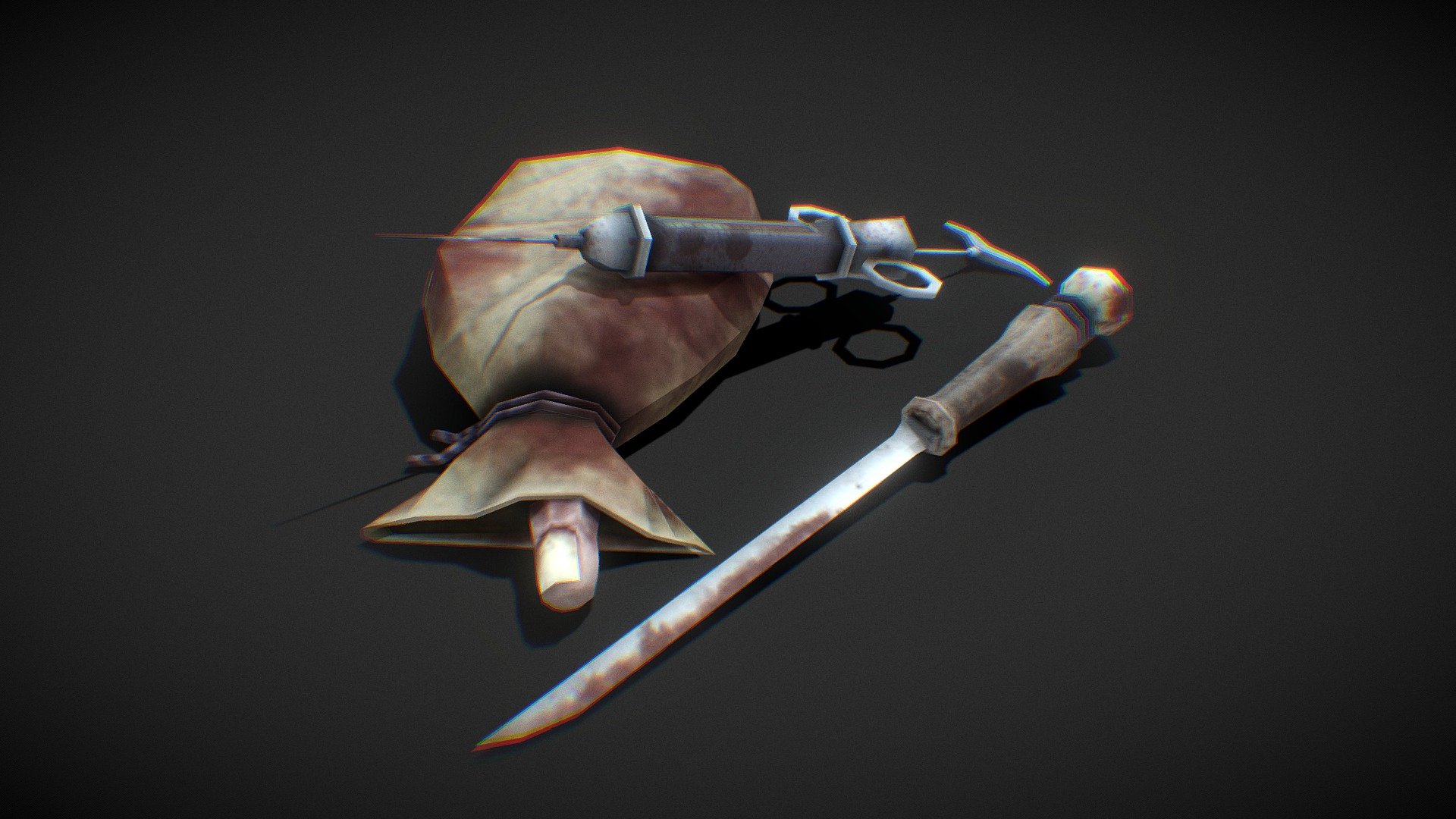 Pile o' props - Download Free 3D model by Jackson Page (@jacksonpage ...