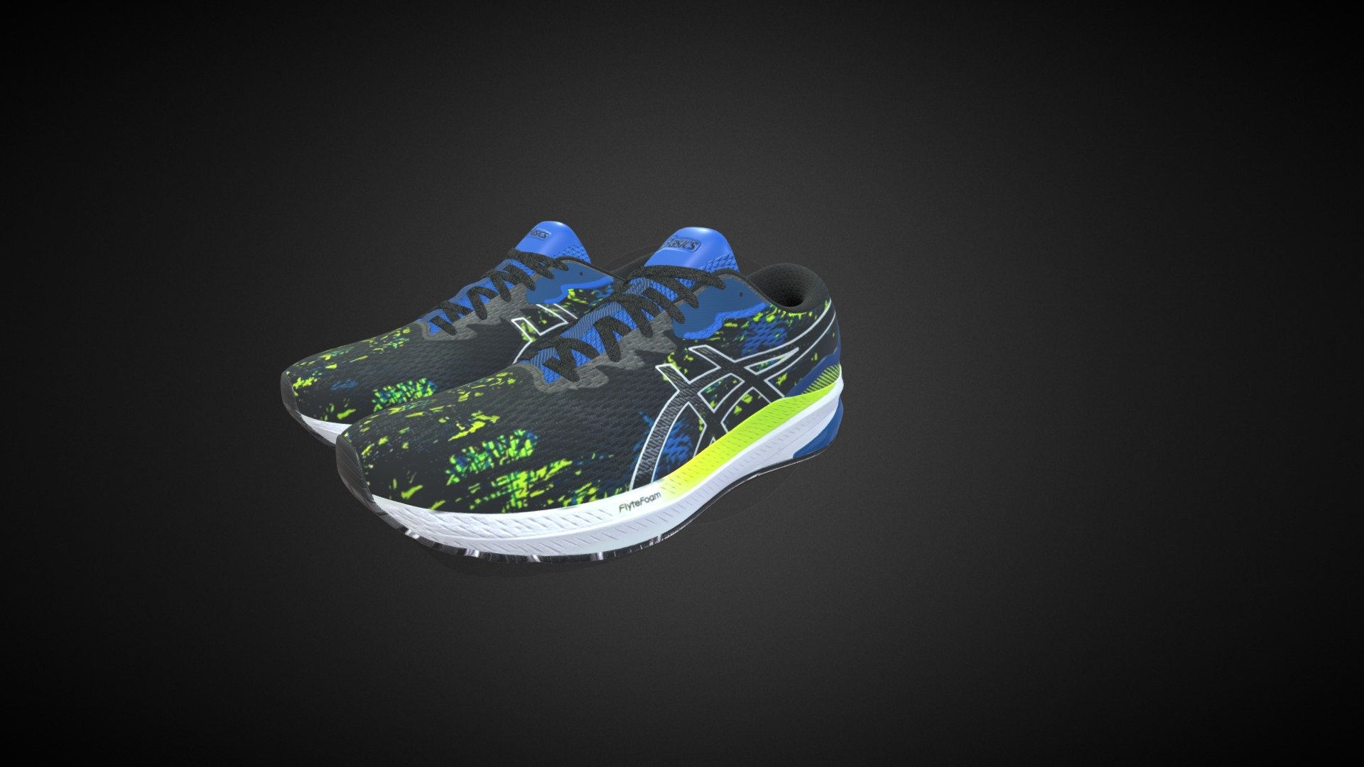 ASICS - Download Free 3D model by pranav623574 [79348a0] - Sketchfab