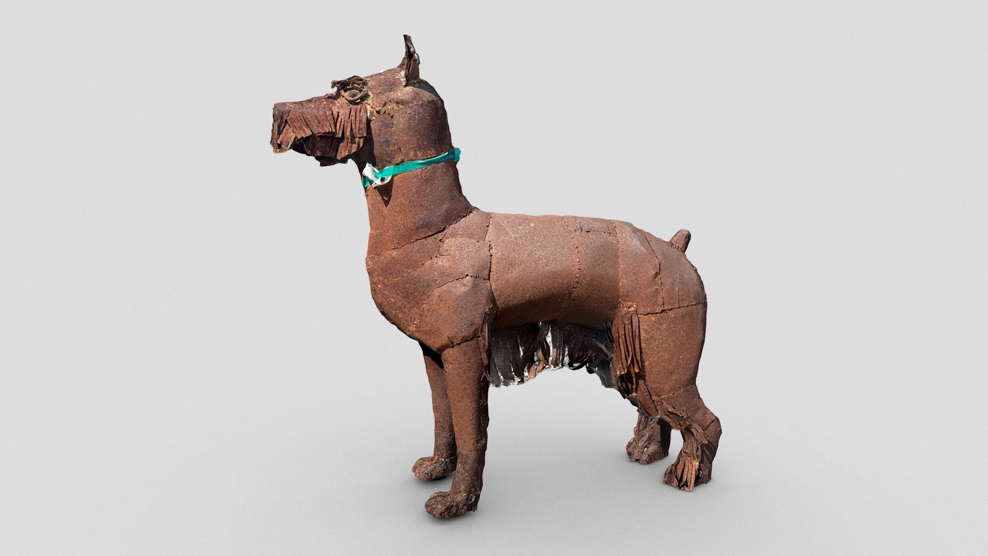 Metal dog statue - Download Free 3D model by Emm (@edemaistre) [7934bd0 ...