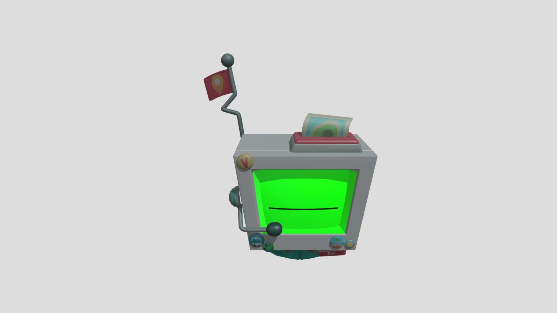 Vacation-Bot From Sanic R - Download Free 3D model by Sanic Team Model ...