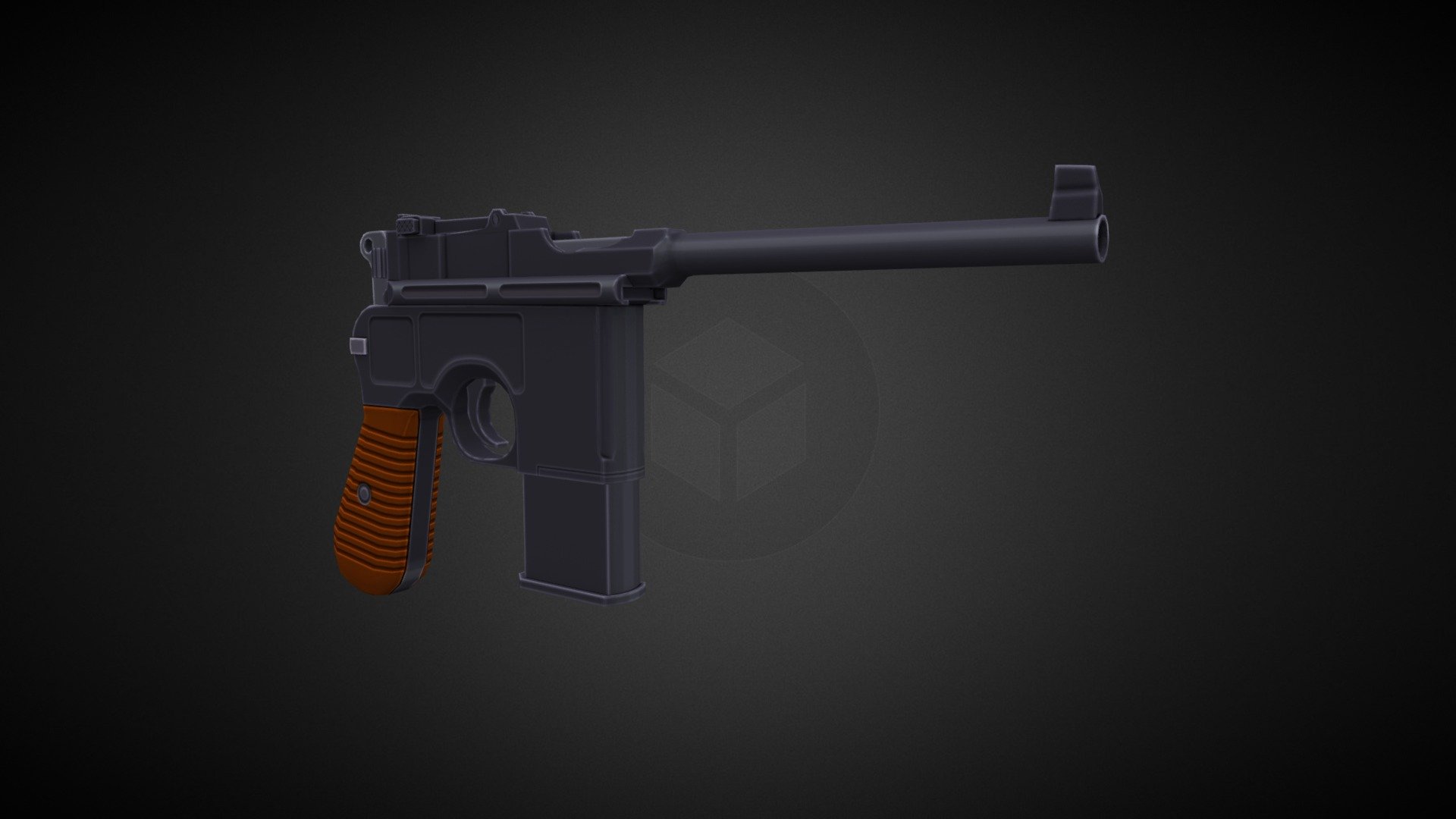 Low-Poly Masuer C96 - 3D model by artliho (@artlihomail) [7935d68 ...