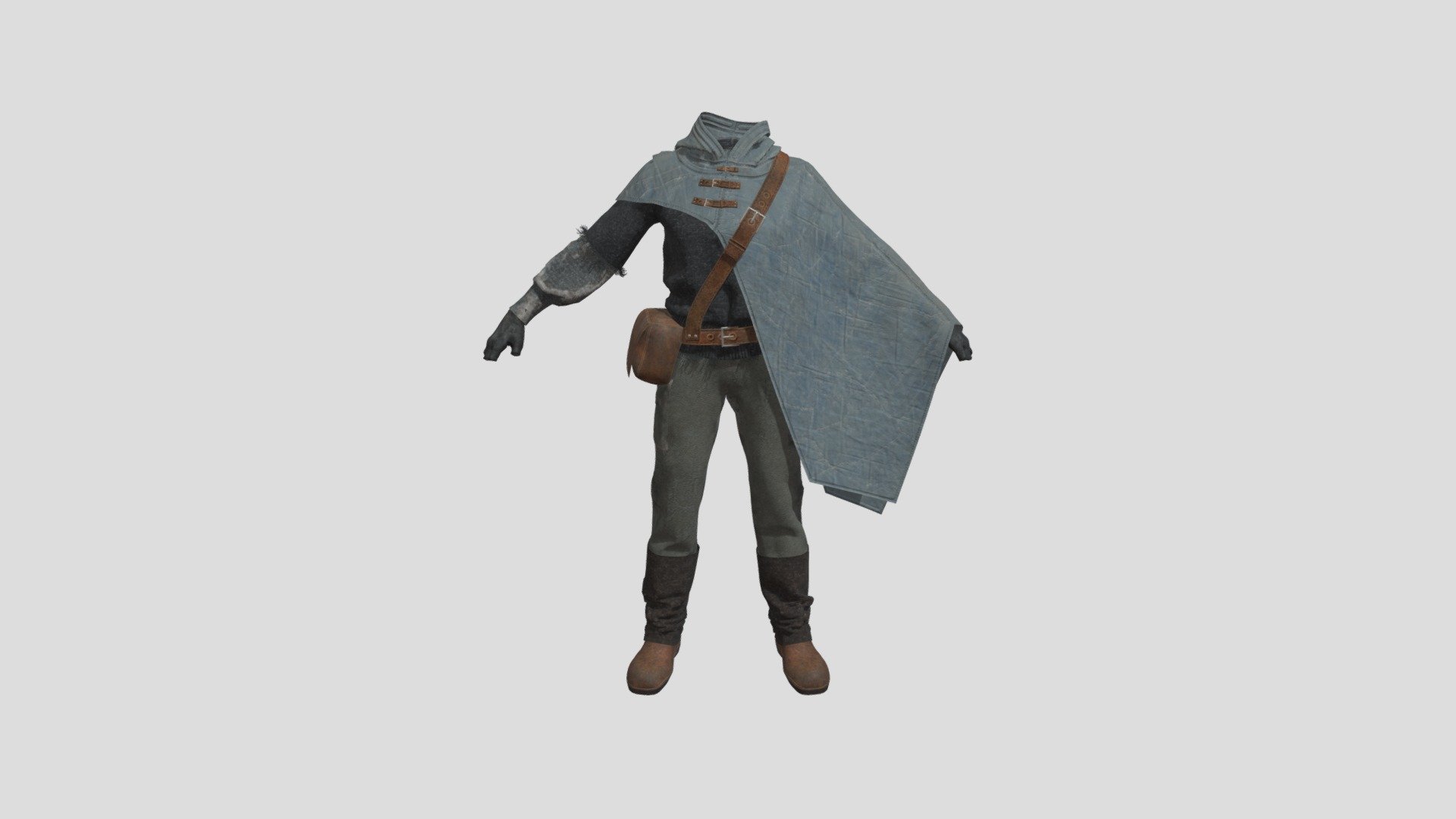 Outfit - Download Free 3D model by A9908244 [7936f51] - Sketchfab