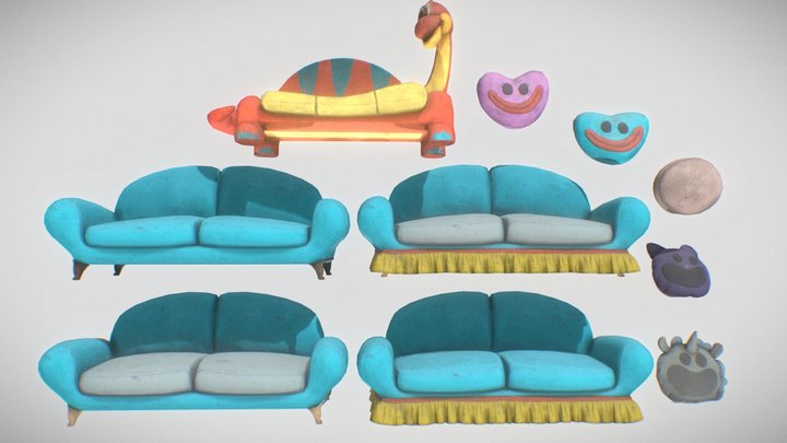 Poppyplaytime 3D models - Sketchfab