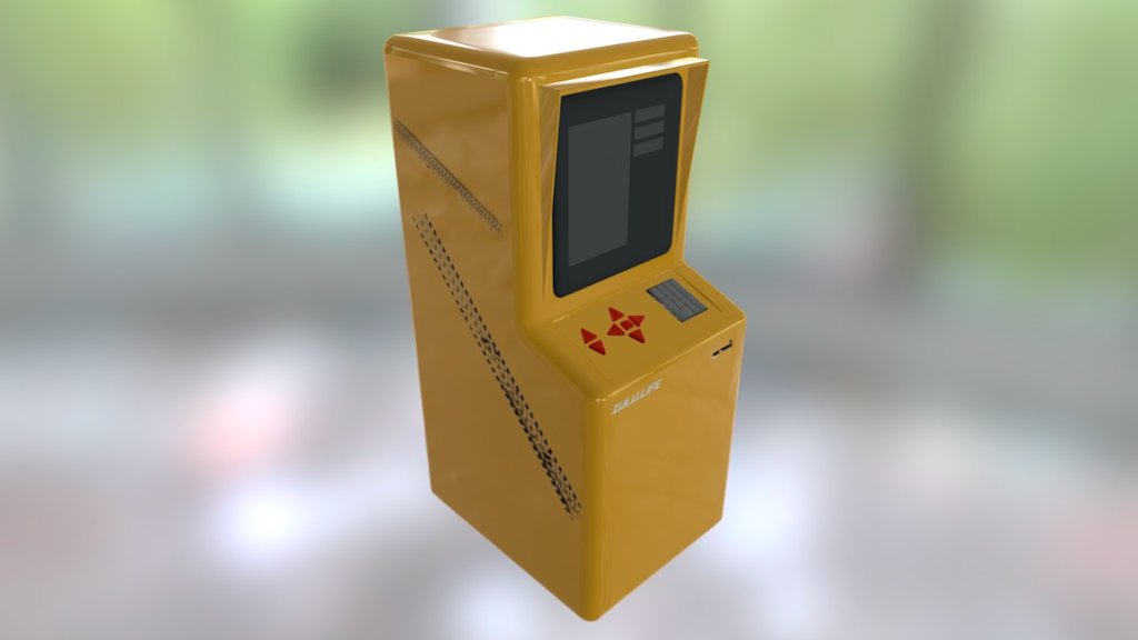 Garage terminal - 3D model by Dragonkeeper [7938bb2] - Sketchfab