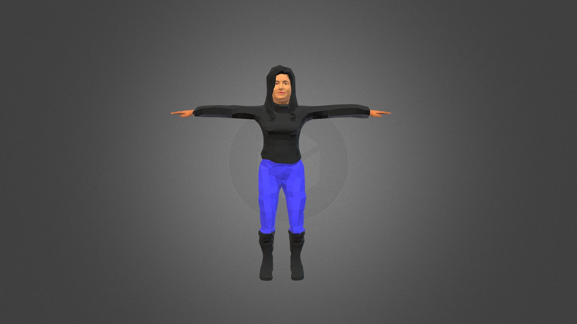 Female Character - 3D model by Himank agarwal (@agarwalhimank1015 ...