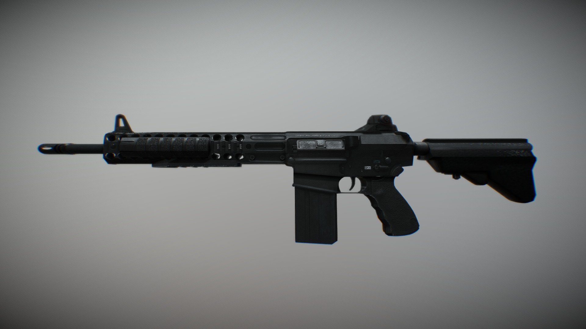 Assault Rifle - 3D model by 3Dee (@mellydeeis) [793ad95] - Sketchfab