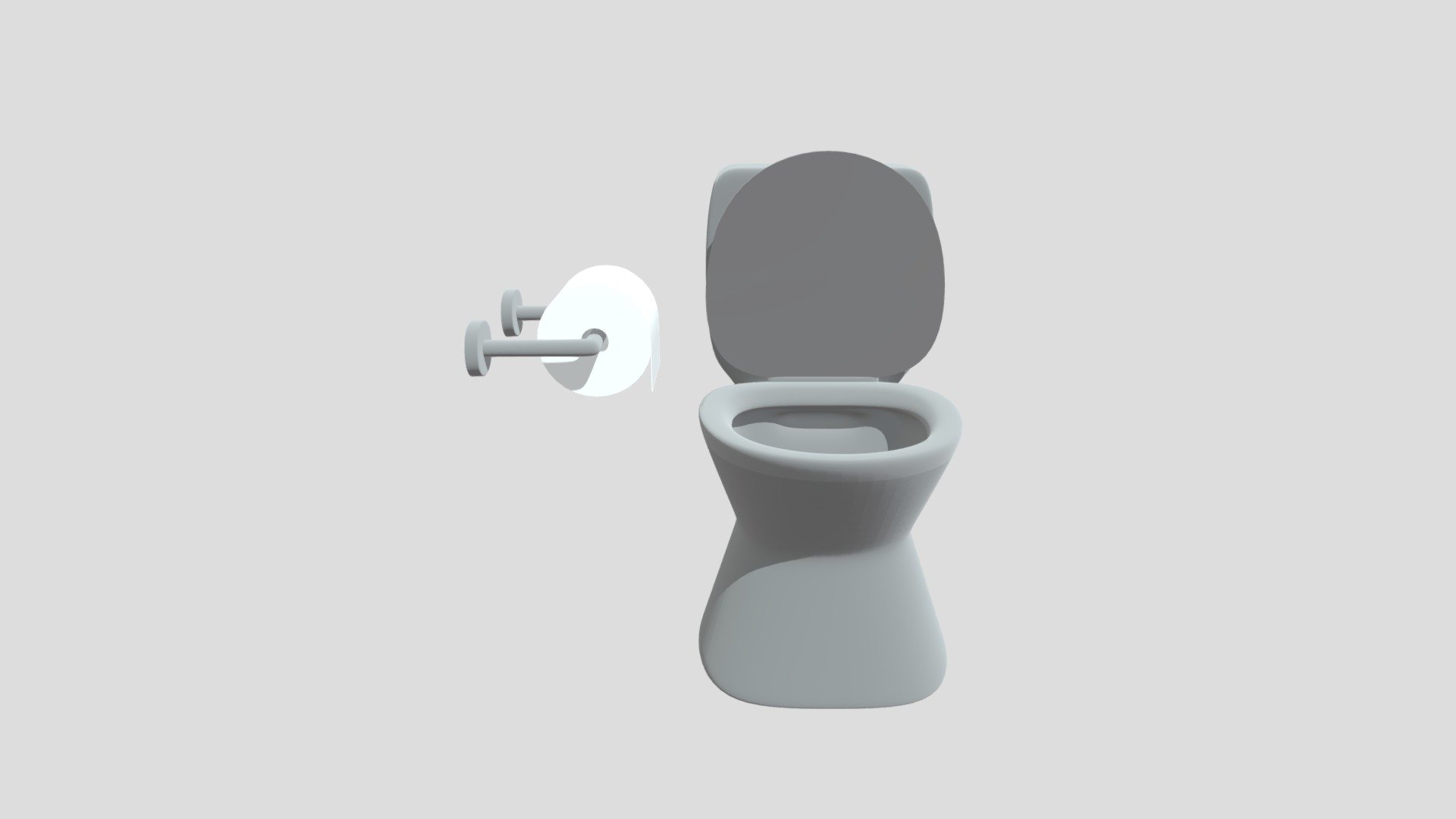Toliet - 3D model by LuongTran [793b20f] - Sketchfab