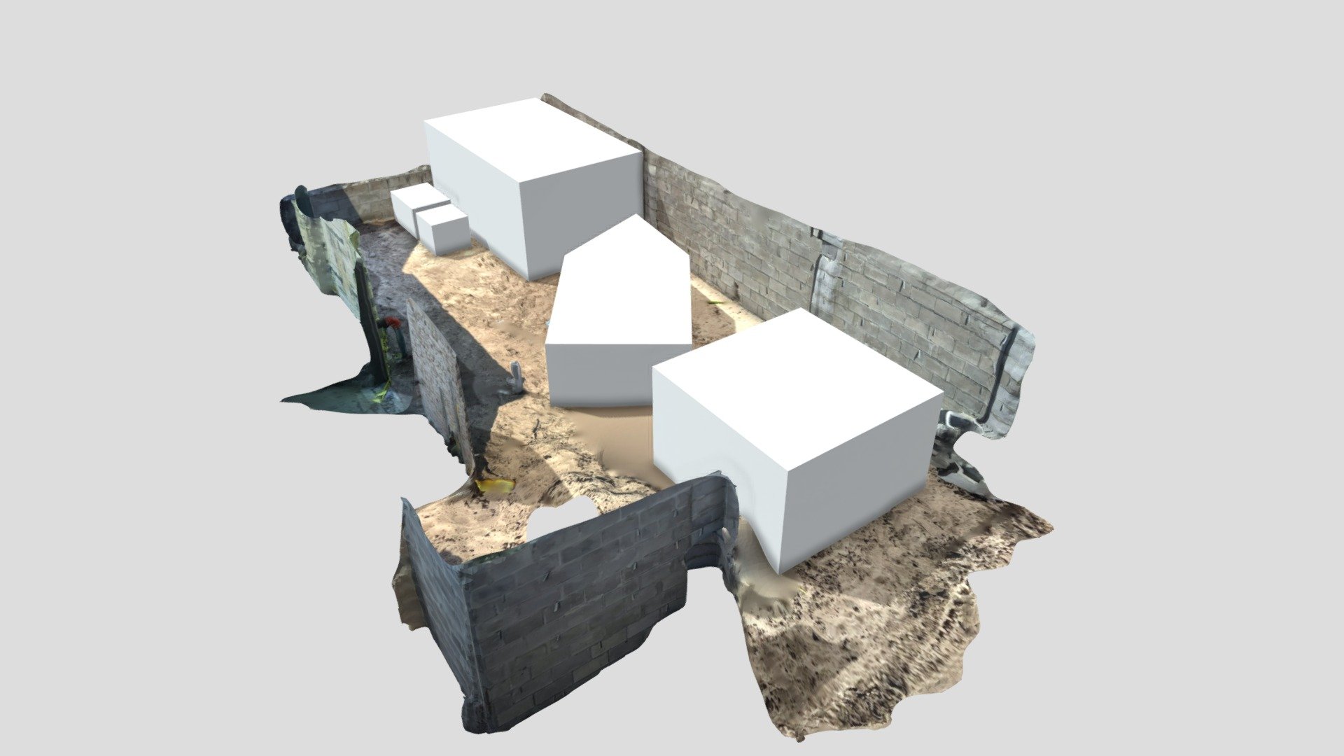 Service Yard Rotated - 3D model by kdc (@kdcarchitects) [793b878 ...
