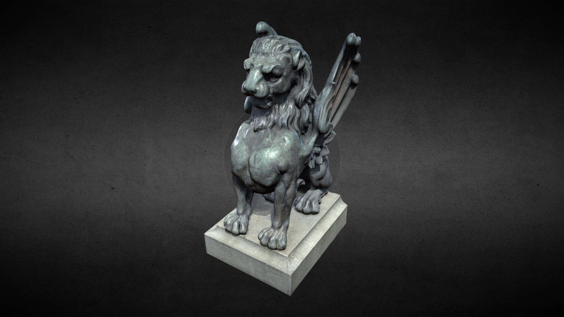 Leon Alado / Winged Lion - 3D model by agustin.ghizzo [793bc20] - Sketchfab