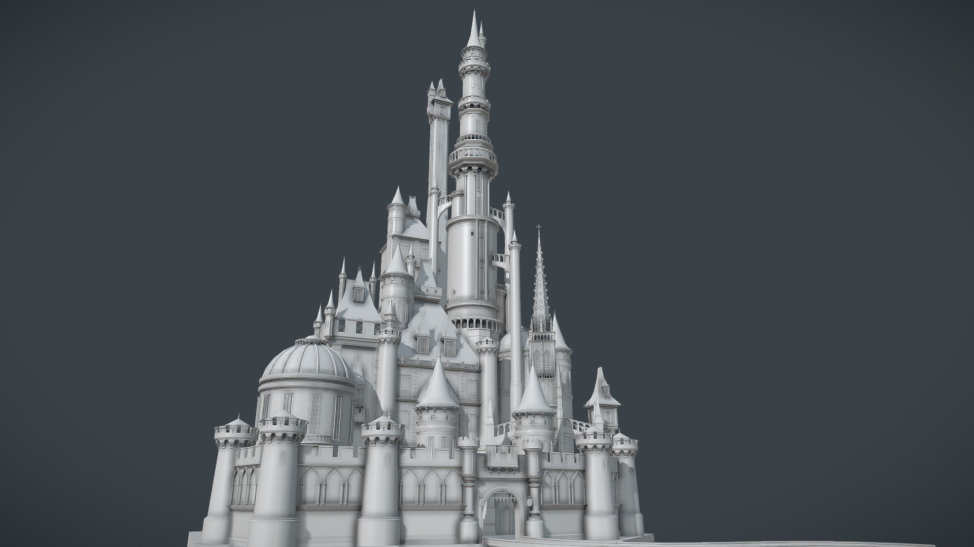 Fantasy Castle - 3D model by 3DGhost903 [793c14f] - Sketchfab