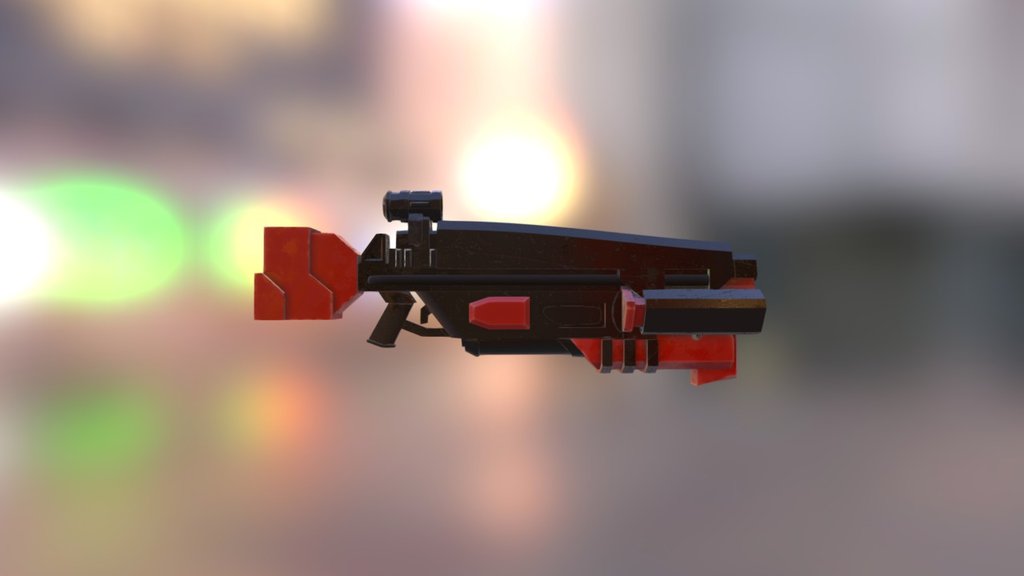Gun - 3D model by shane.cosgrave [793d494] - Sketchfab