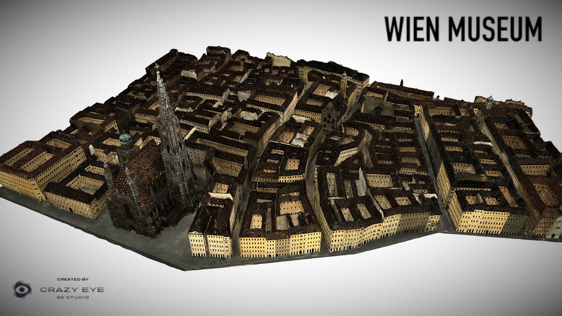 A: Wienmodell von Eduard Fischer 1852-1854 - 3D model by Crazy Eye ...