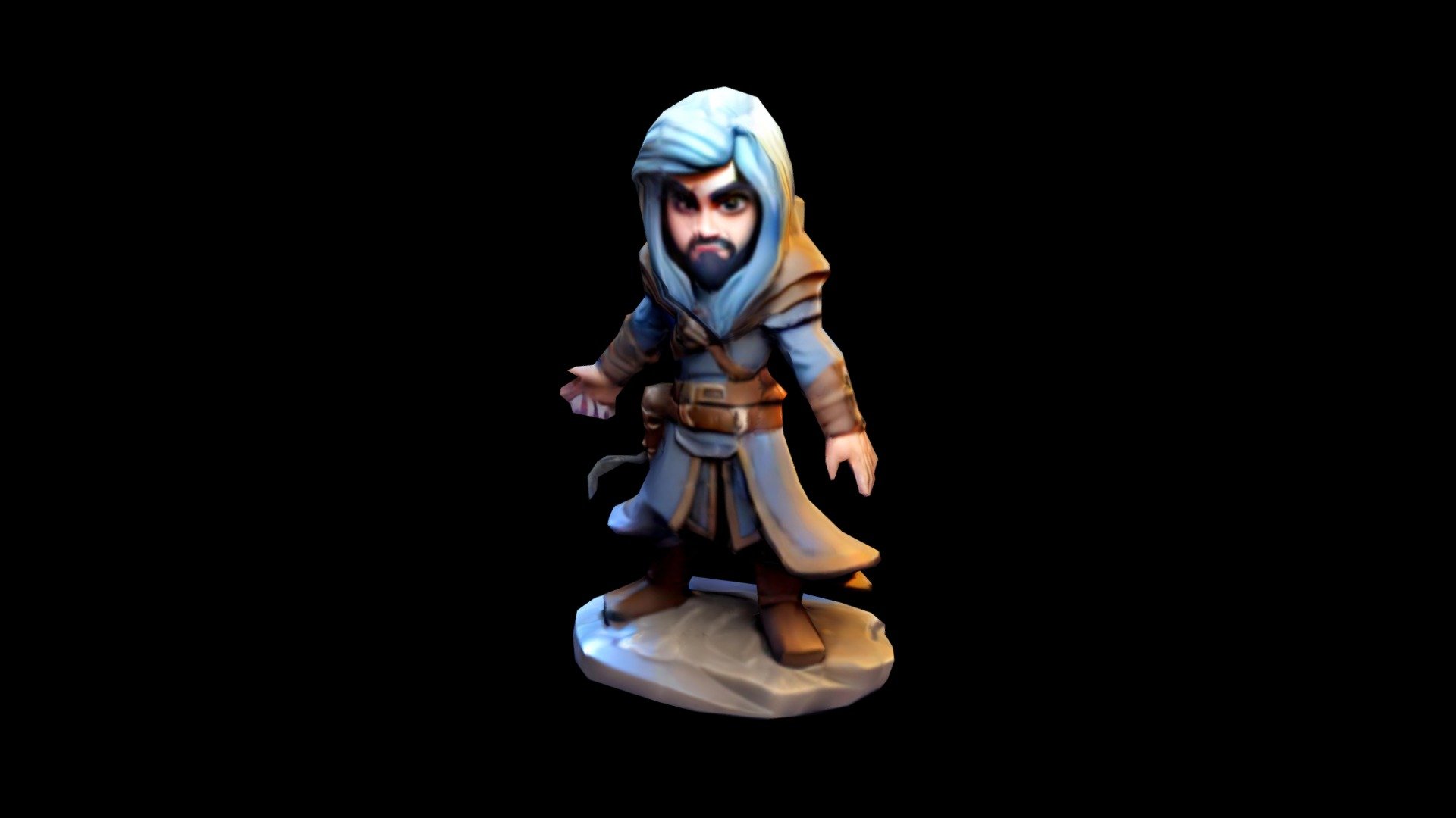 Electric Blue Arm Animator A Fictional Character - Download Free 3D ...