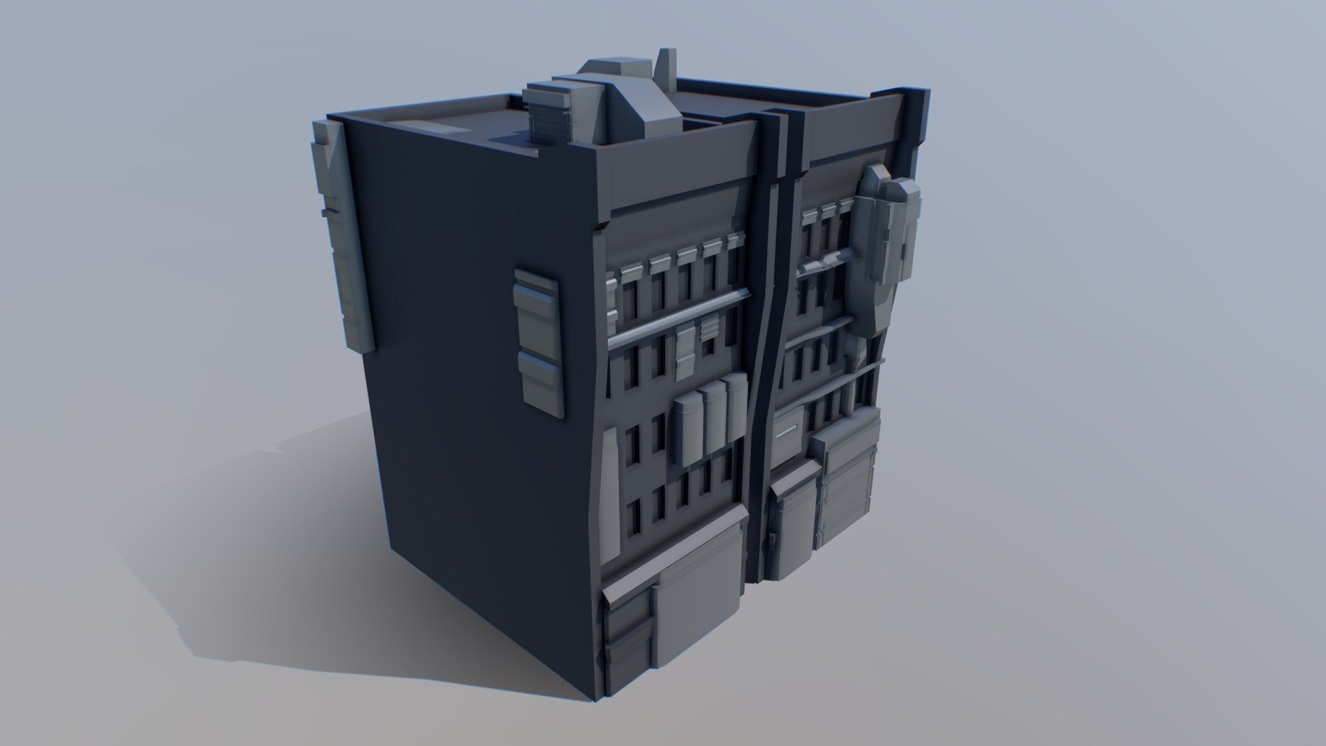 Izmr B - Download Free 3D model by ztrztr (@ztrztr3) [793eb2f] - Sketchfab