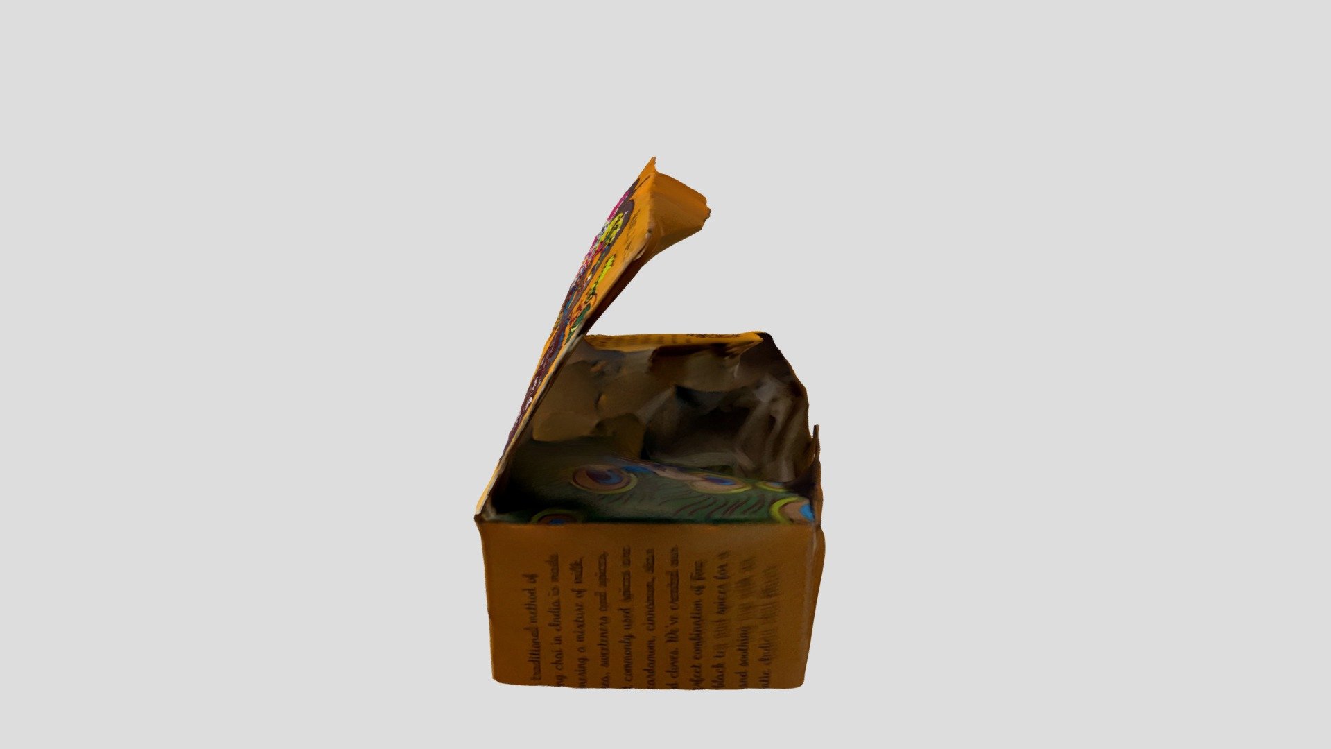 big tea box - Download Free 3D model by CultureVerse [793eed0] - Sketchfab