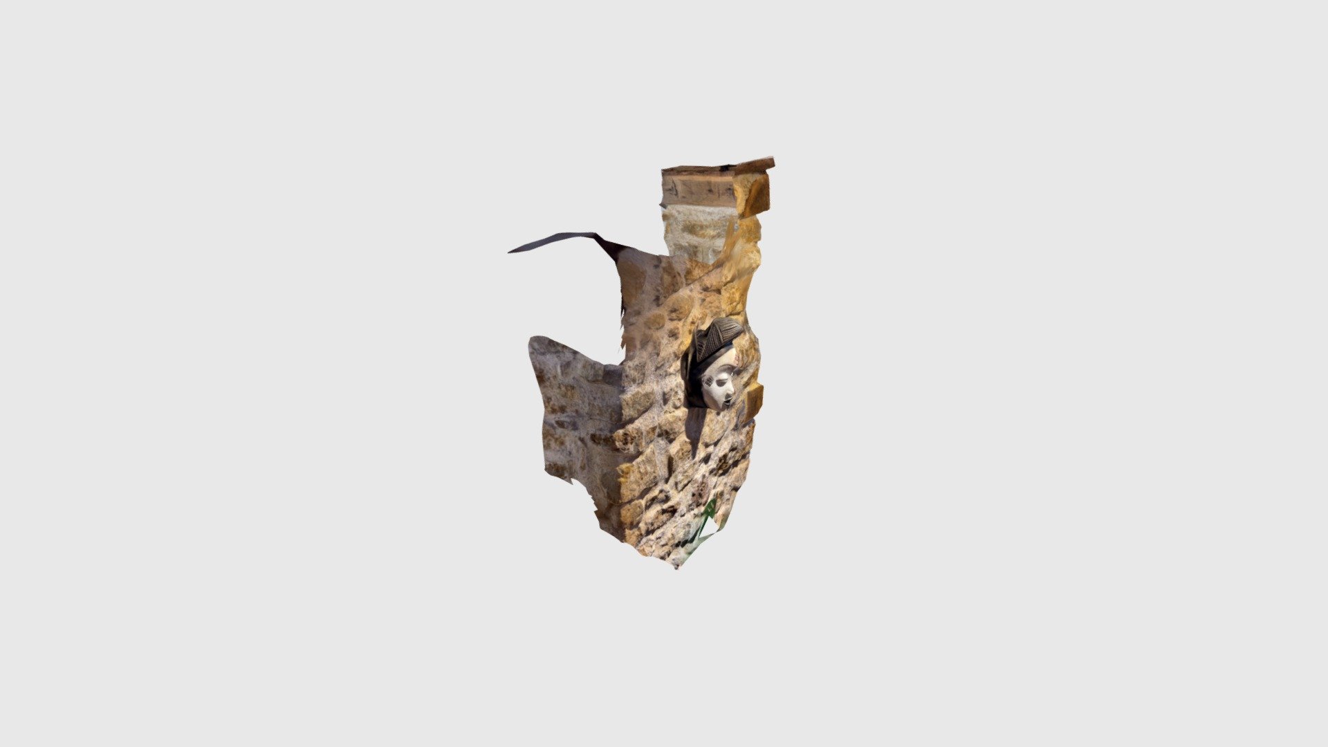 Mask tribal - Download Free 3D model by Anvaratoustra [793f5c0] - Sketchfab