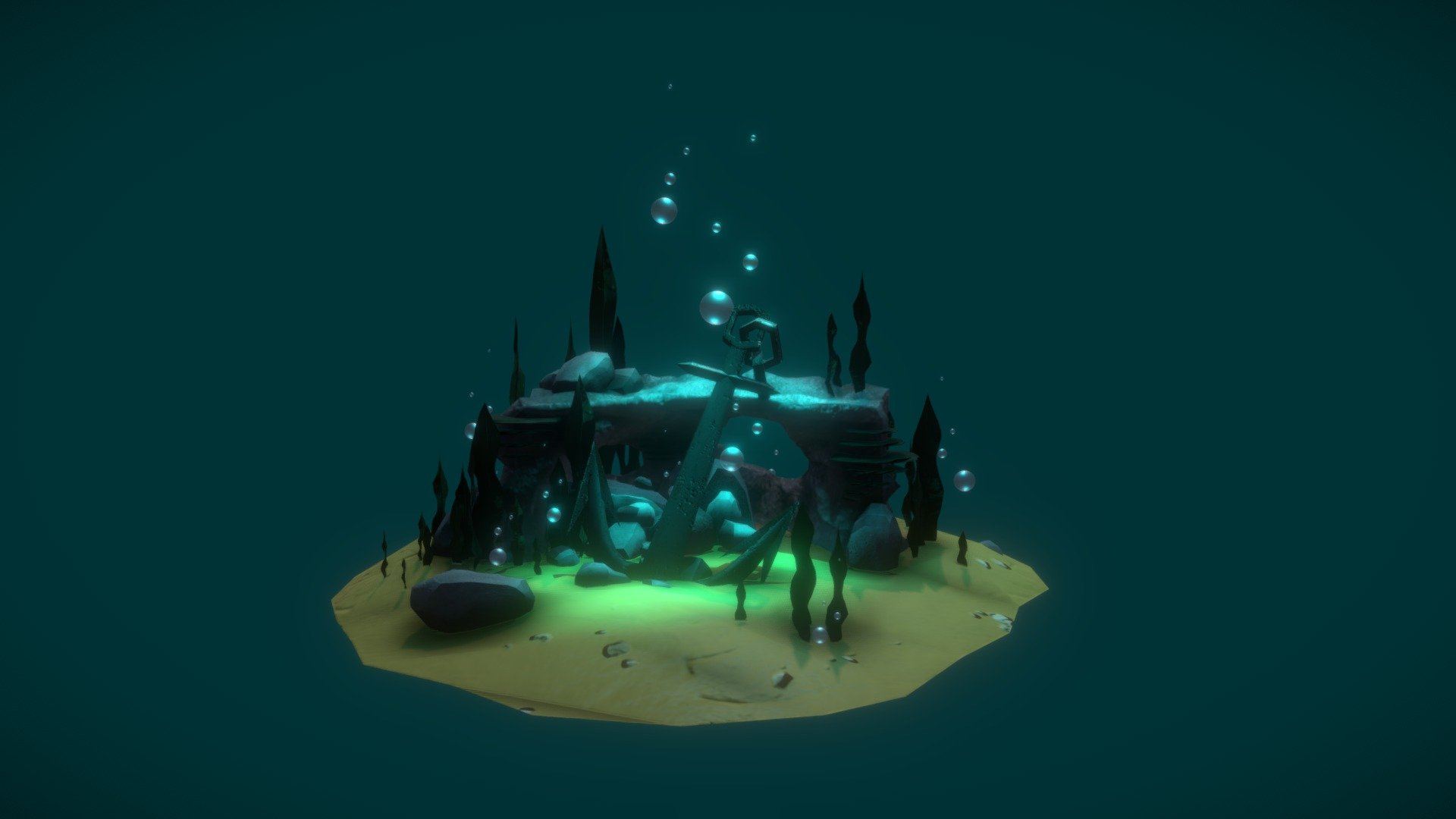 Sea Environment - 3D model by EdreiPrince [794052c] - Sketchfab