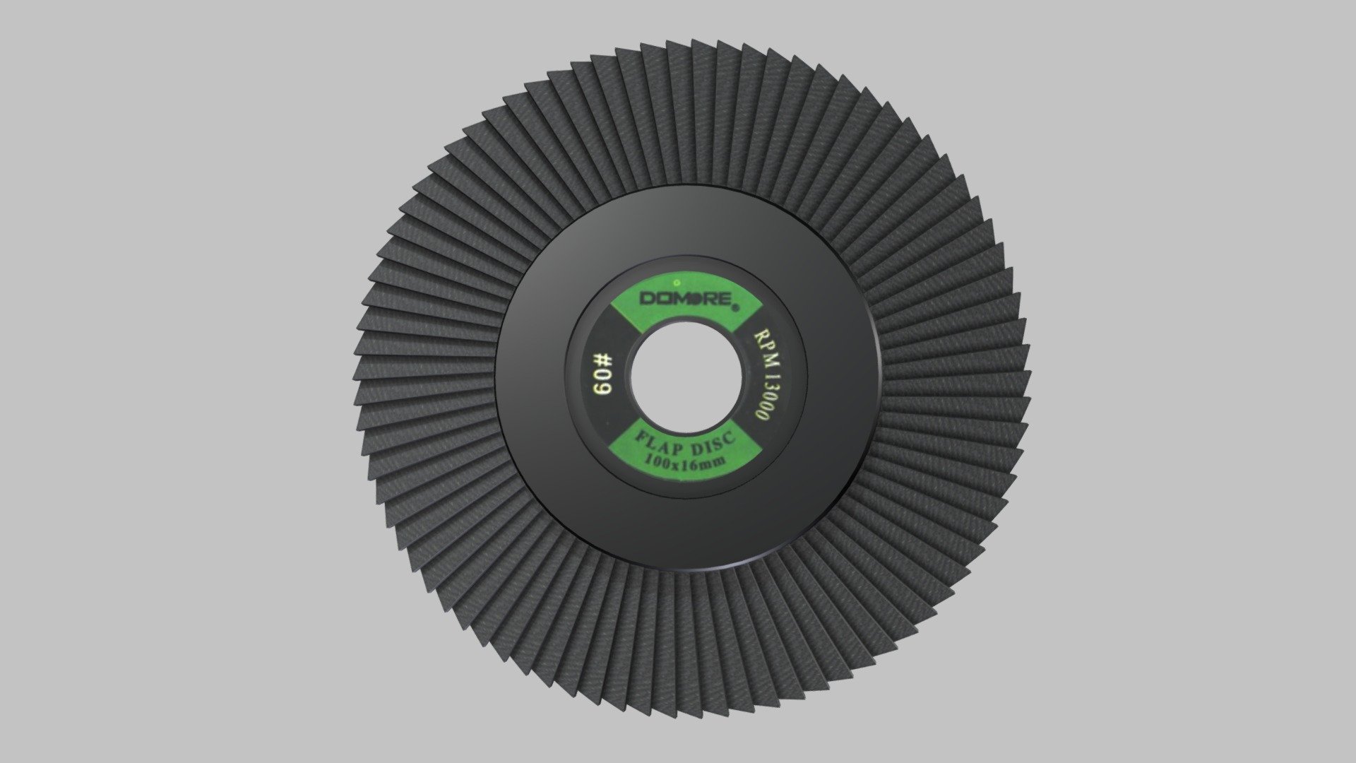 Flap Disc - Radial Flap Disc 60 - 3D model by TBA Philippines ...