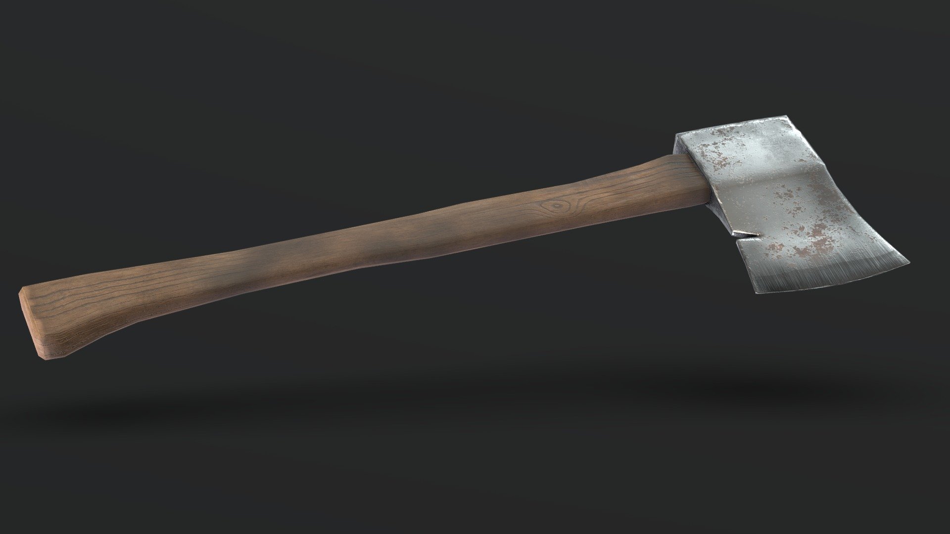 Hatchet Axe (realistic) - Download Free 3D model by Sean Thomas (@foon ...