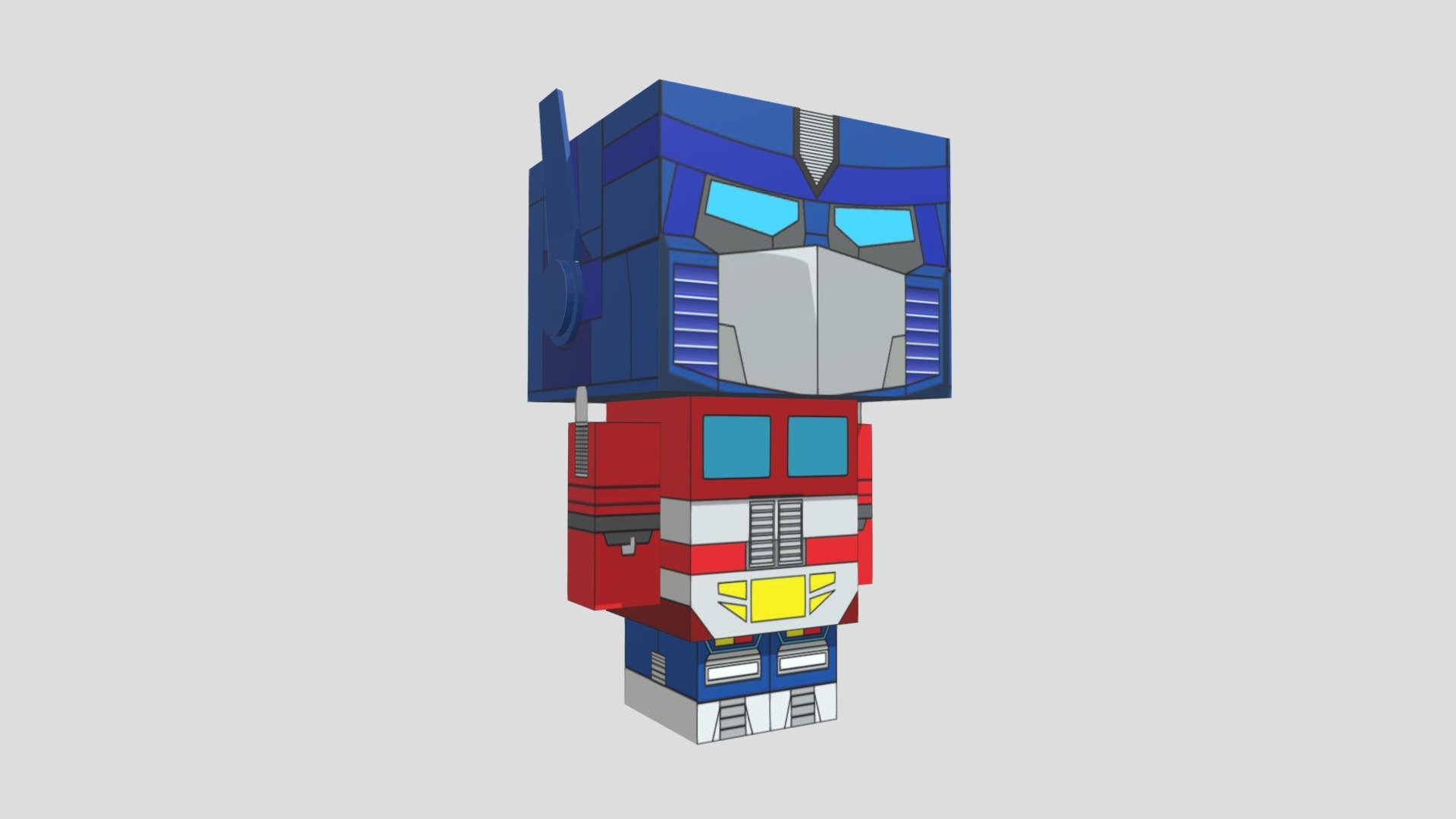 Transformer paperbox toys - 3D model by prazz (@byoe85) [7944d9d ...