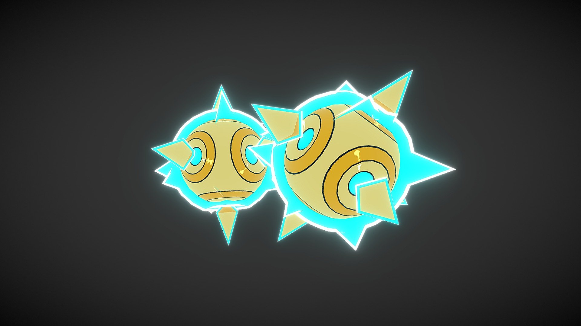 Rumble Ball Weapon - 3D model by Daniel Olondriz (@TheDriXx) [7945fac ...