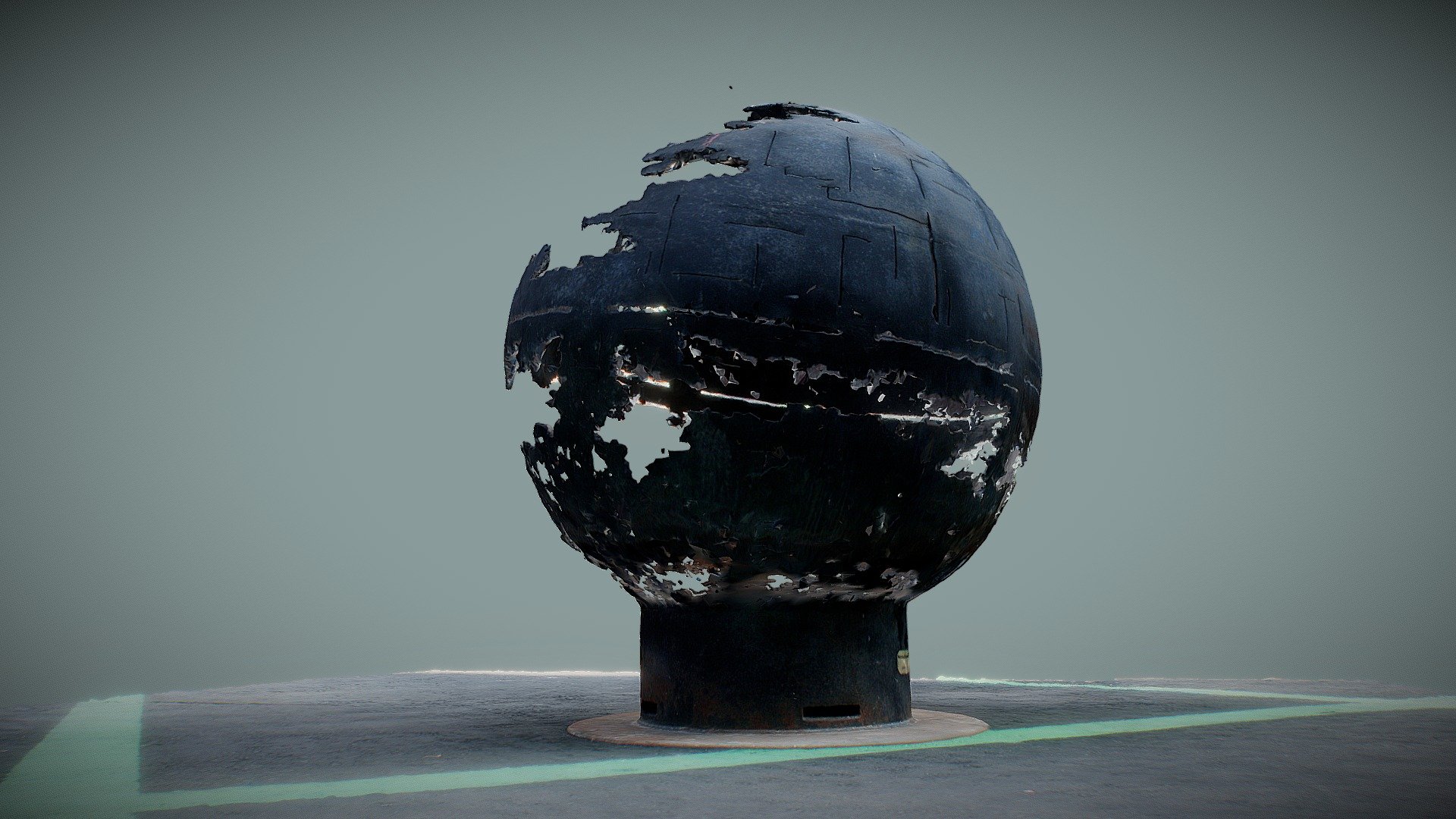 metal SPHERE - Download Free 3D model by Nikitos & 3130 (@vrcityphoto ...