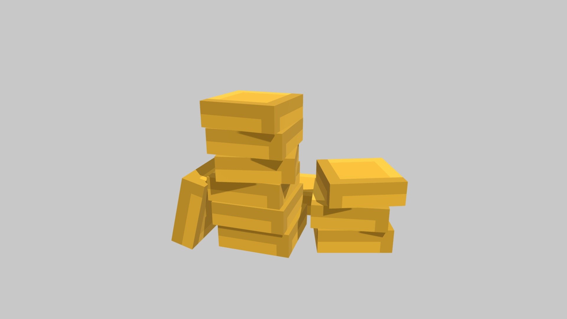 Low Poly Coins Stack - Download Free 3D model by naythemaster1 [7947a43 ...