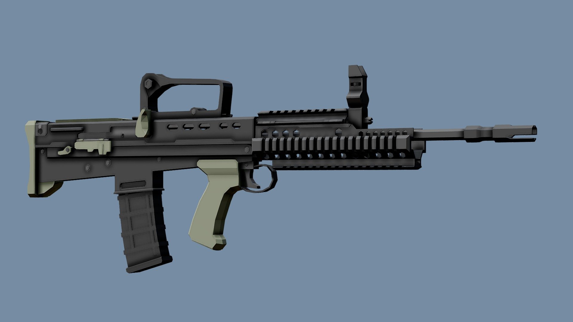 Low-Poly L85a2 - Download Free 3D model by TastyTony [7947aaf] - Sketchfab