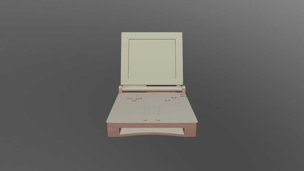 Gameboy Advance Sp - 3D model by Daniel772 [7948f8c] - Sketchfab