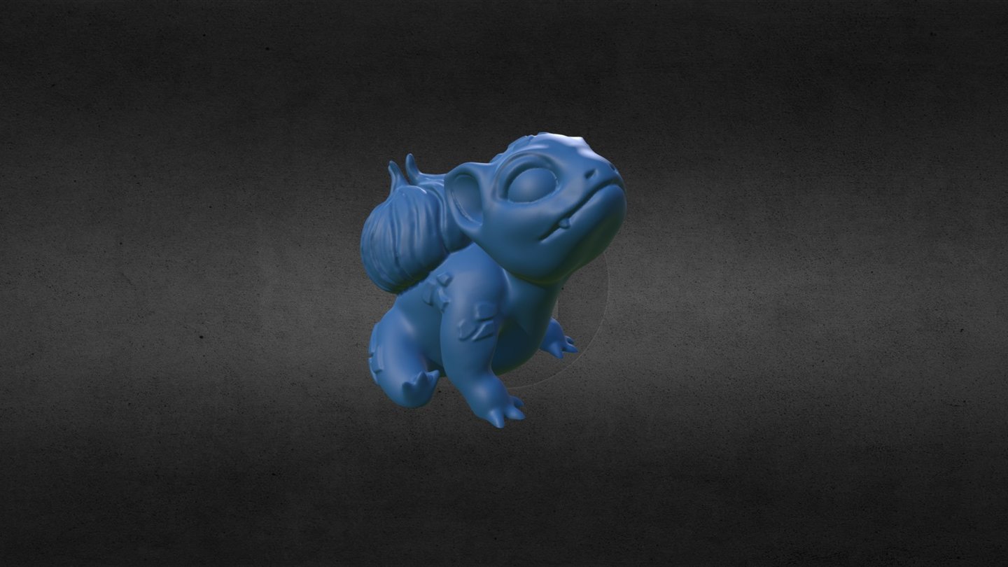 Bulbasour To Print Feet Down - 3D model by iamthesilverlining [794a8be ...