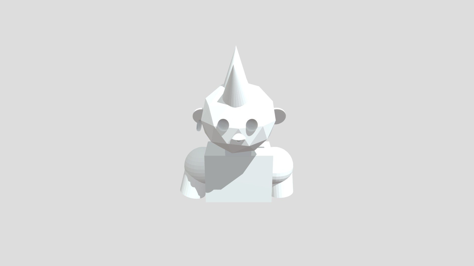 Primitive Portrait Modeling - 3D model by LazyEH (@LazyChrome) [794b0fa ...