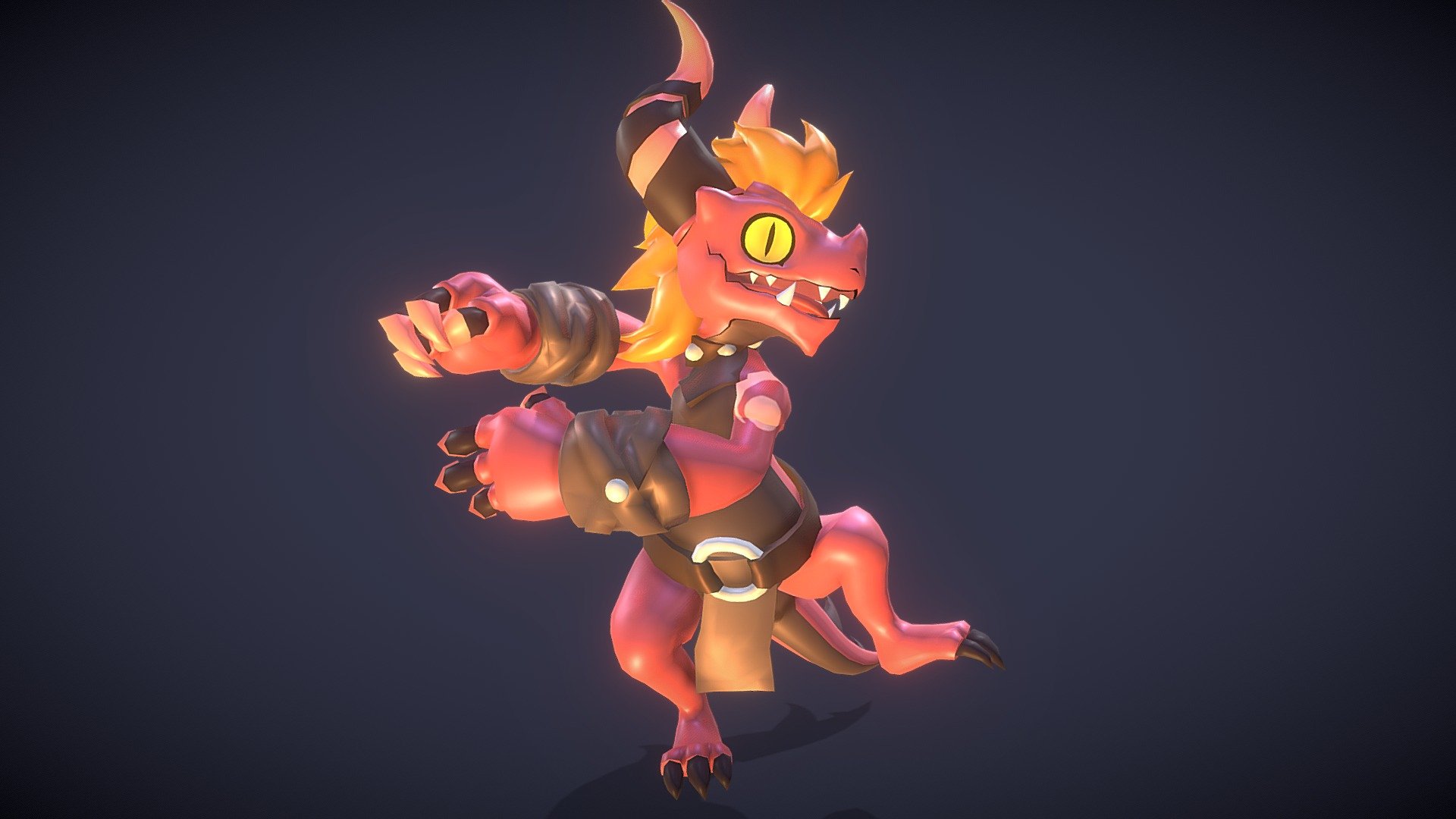 Elemental Little Dragons 2 - 3D model by Arkane Pixel (@ArkanePixel) [794ce6a] - Sketchfab