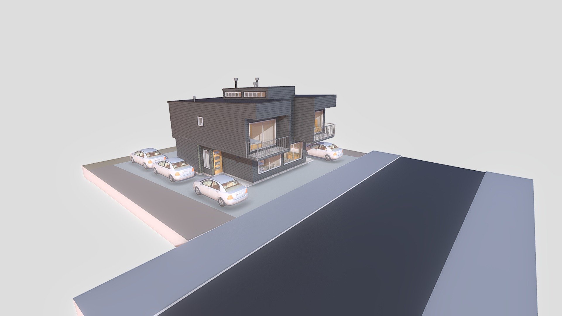 CASAS PAREADAS - 3D model by omarqonzalez (@omargonzalez.arquitecto) [794d39f] - Sketchfab