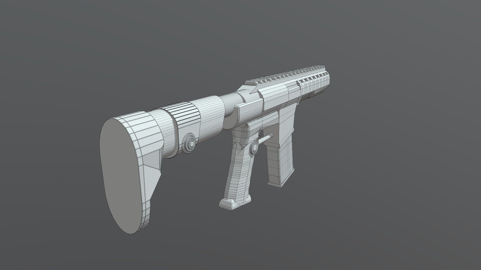 SMG GUN BY MG BEATZ FOR HIS UP COMING GAME - Download Free 3D model by ...
