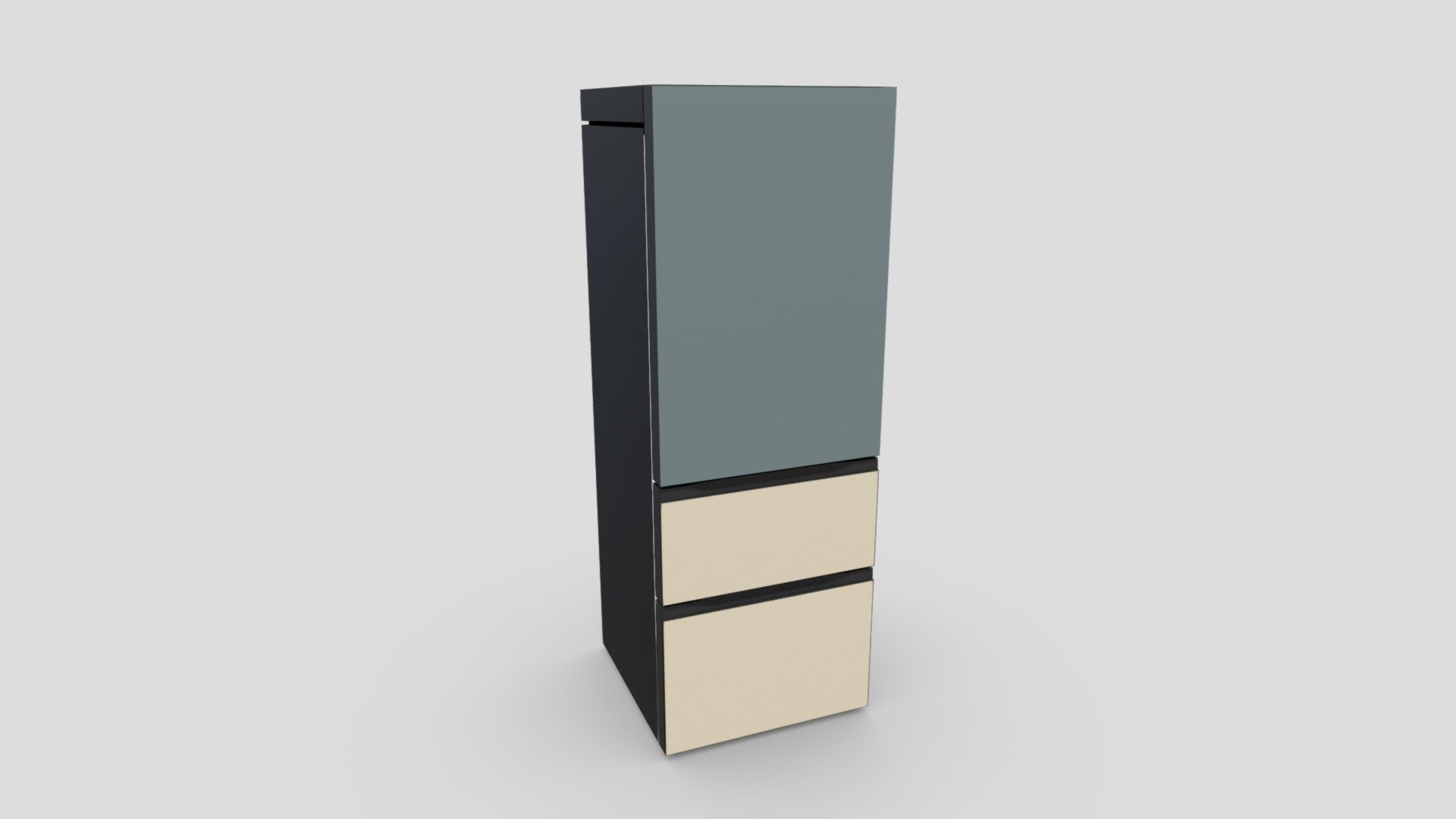 fridge - Buy Royalty Free 3D model by interior model (@interiormodel ...