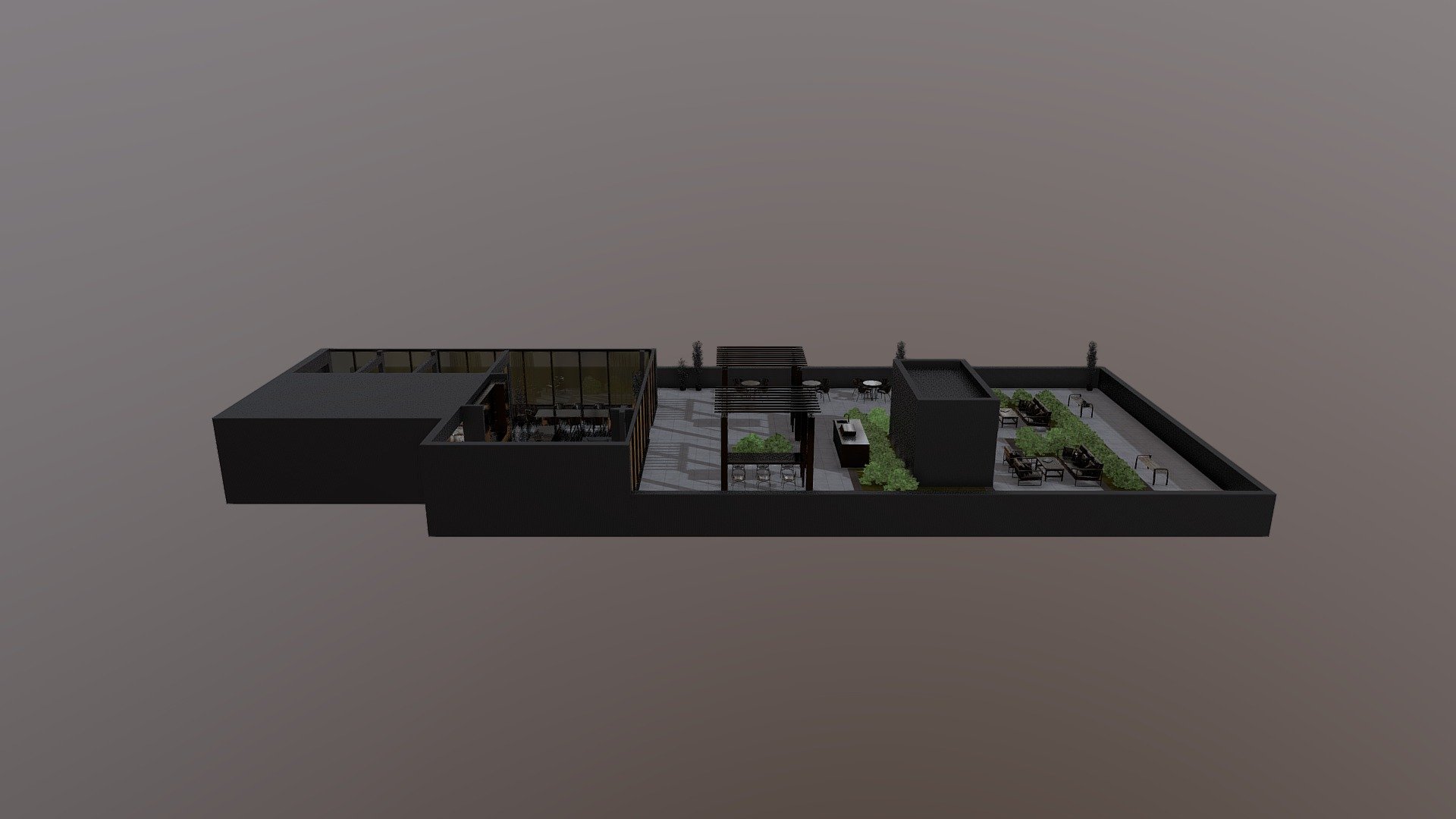 PartyRoom - 3D model by QooStudio [794e77d] - Sketchfab