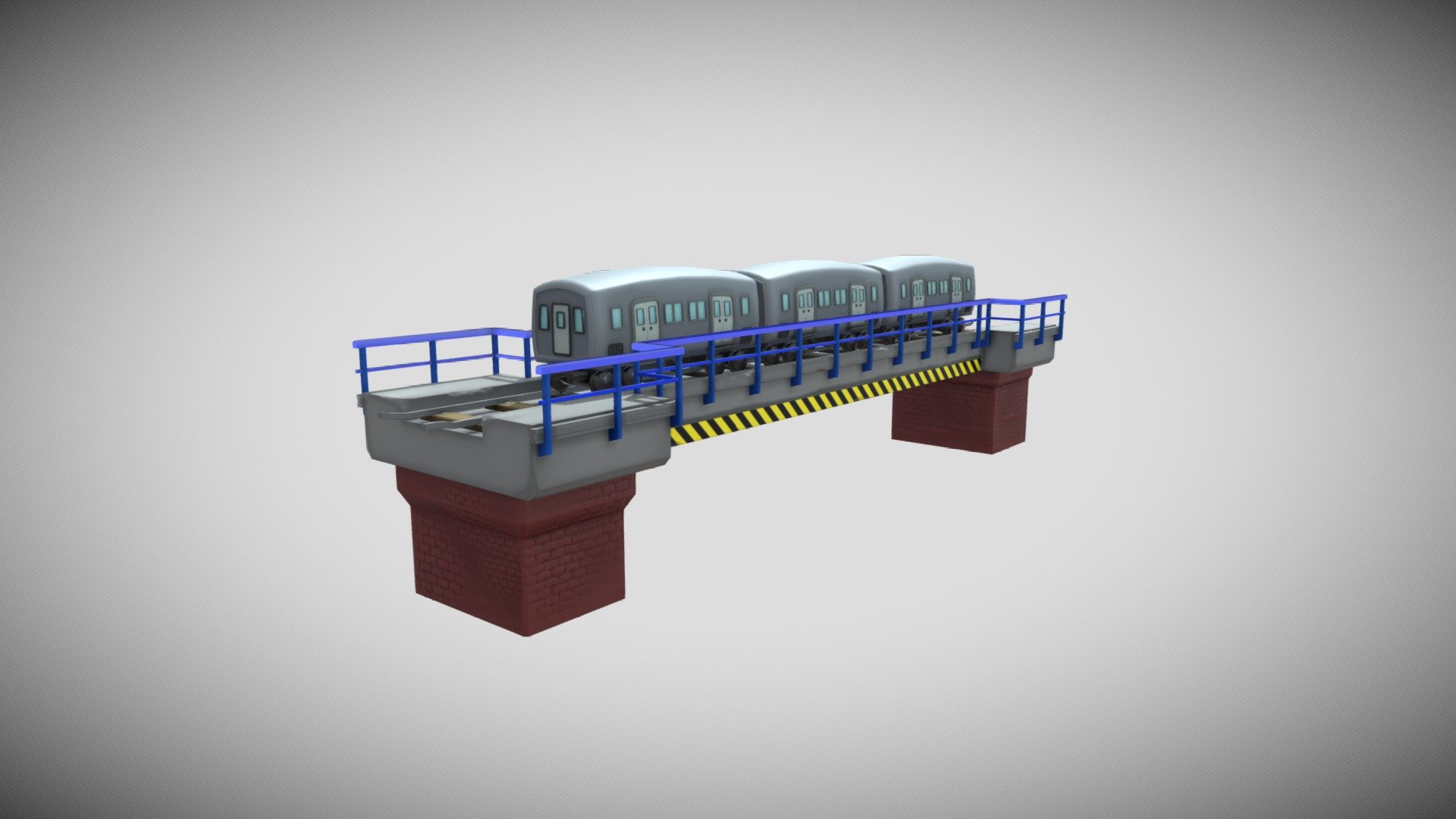 Stylized Overpass - Download Free 3D model by Michał Solarek (@misiek13 ...
