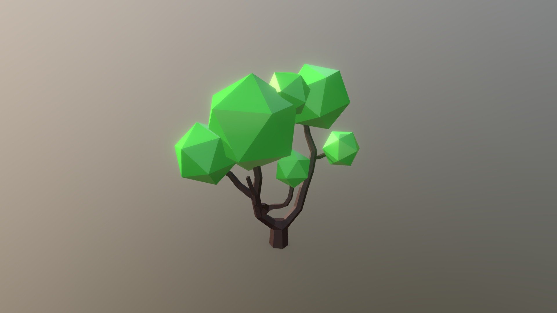 Lowpoly Tree - 3D model by tahahamifar [794fc8c] - Sketchfab