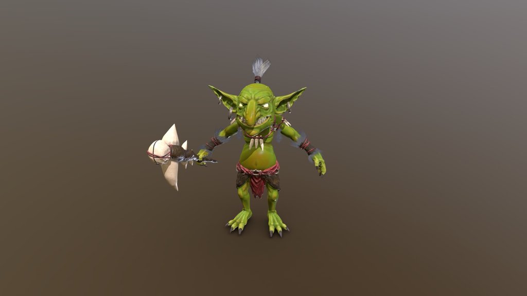 Fantasy Creature High Poly - A 3D model collection by Ukonvasama ...