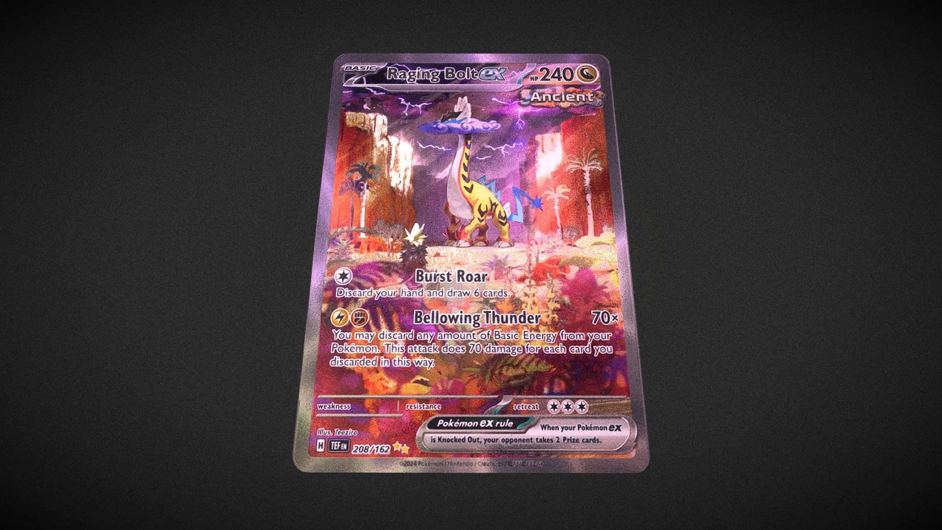 Raging Bolt ex - 208/162 - Download Free 3D model by tamminen [79518d7 ...