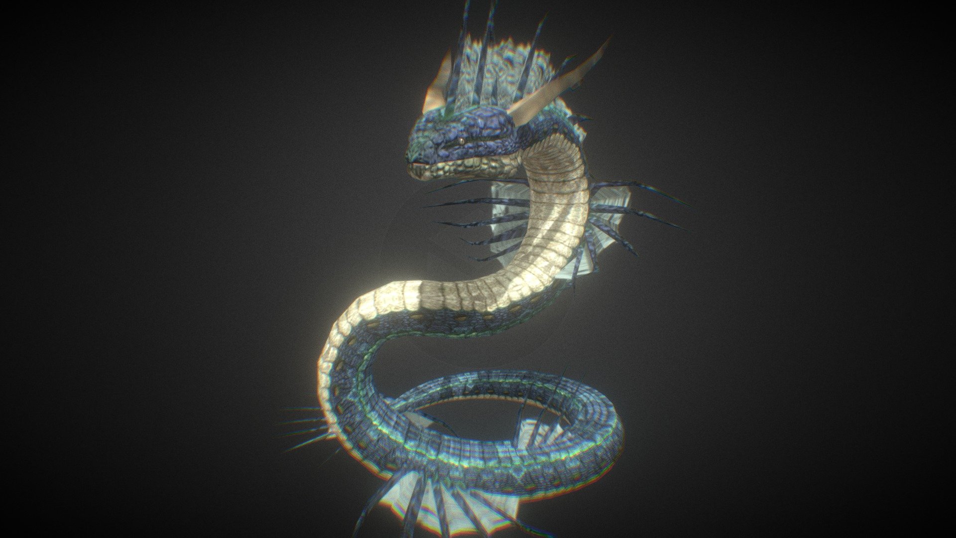 Wyrm Agua - Buy Royalty Free 3D model by Alex S (@Alex.Moya) [7951f1a ...