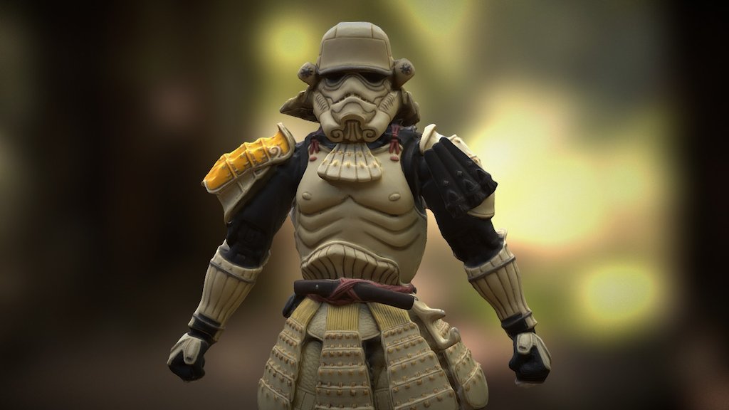 Medieval japanese Stormtrooper (from Bandai) - Download Free 3D model ...