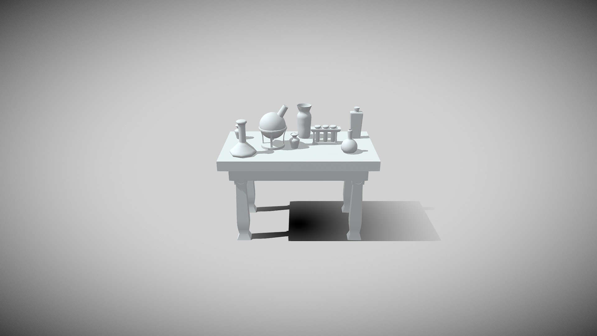 Alchemy Table - 3D model by Federico Yos (@fc05192005) [79524d5 ...