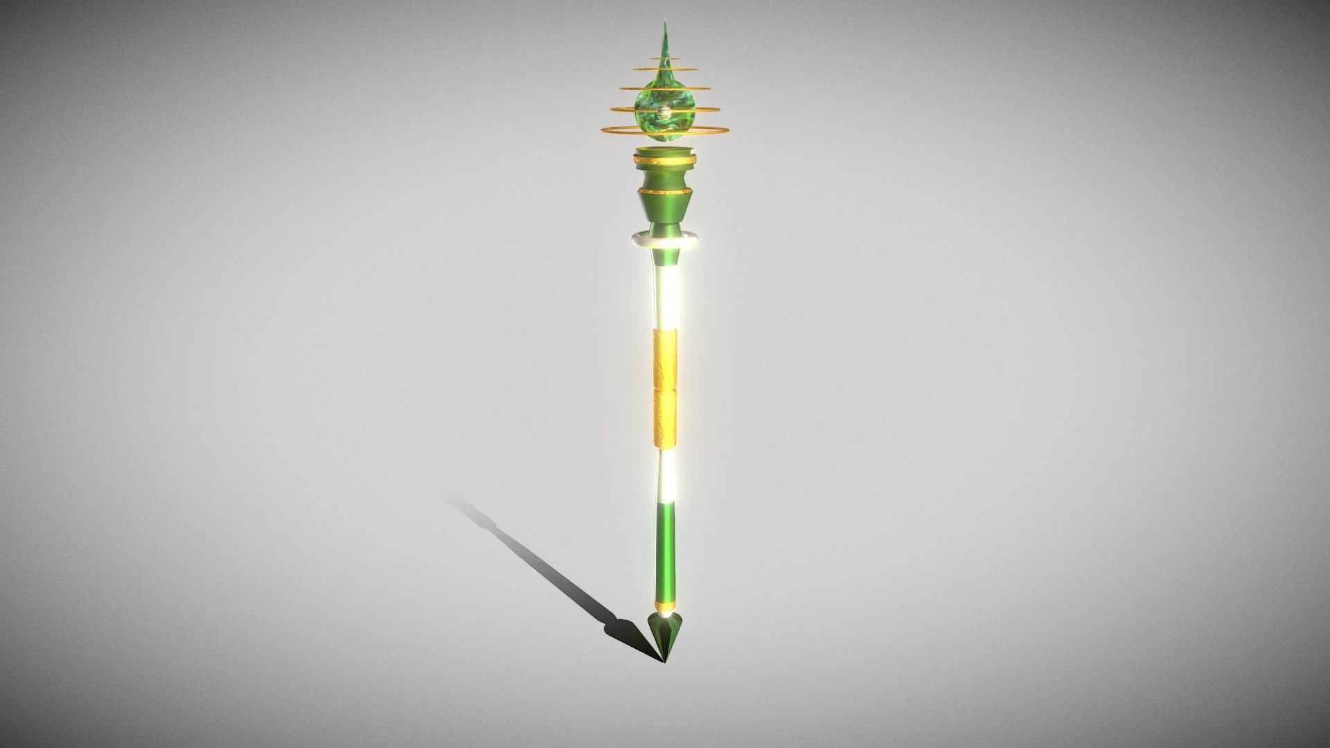 staff - 3D model by SylverArtz [7953b7d] - Sketchfab