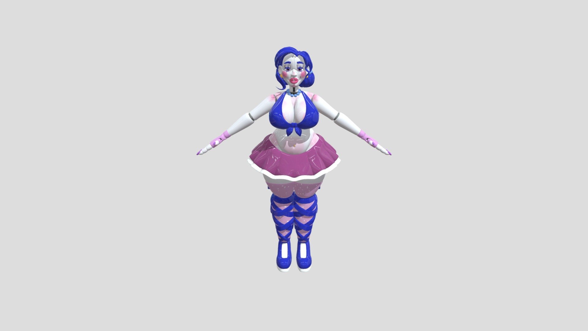 Summer Ballora - Download Free 3D model by dwall8611 [7954be5] - Sketchfab