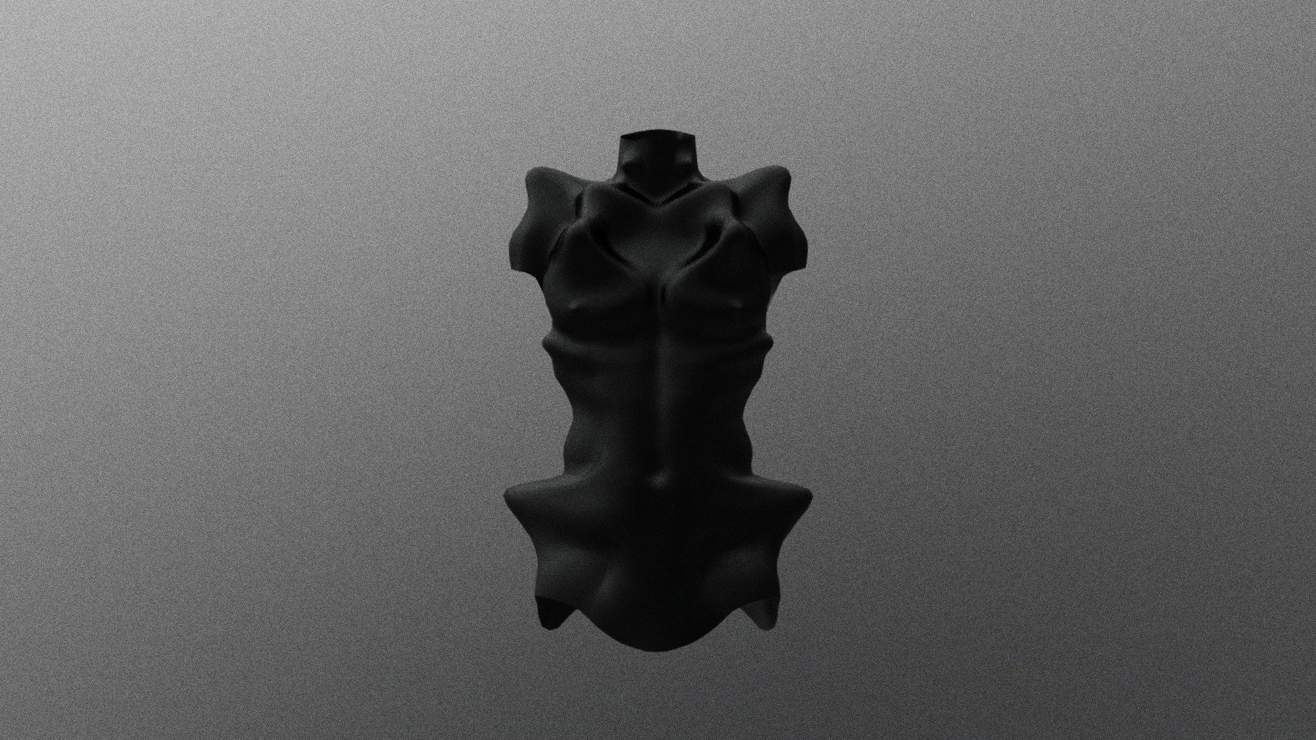 black torso - 3D model by Jeppejuel [7955152] - Sketchfab