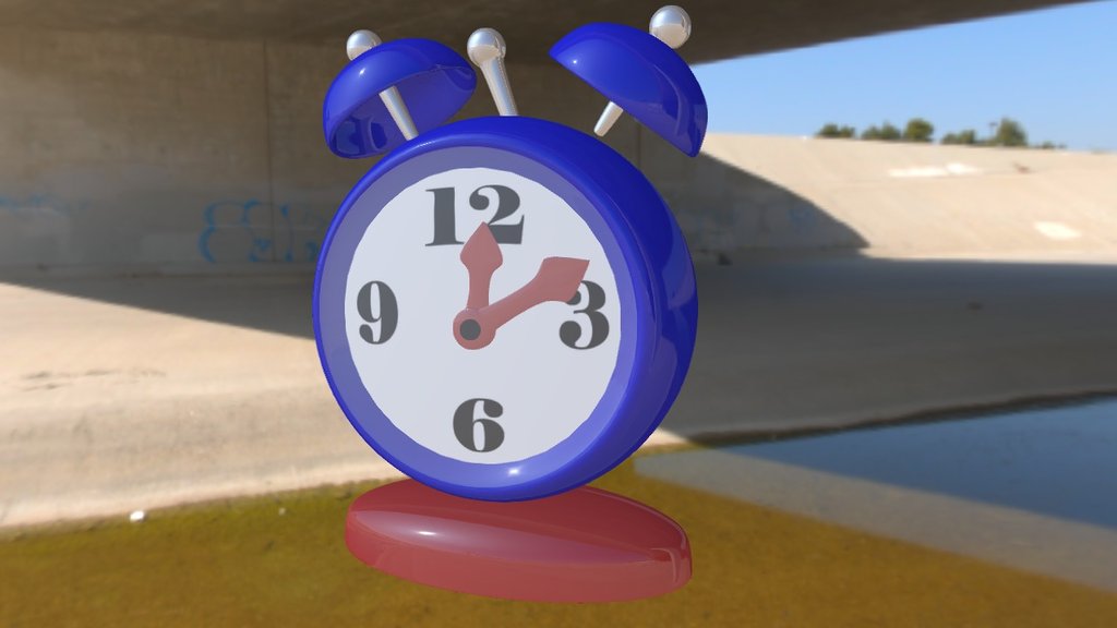Clock - 3D model by STRYKOID 3D (@stevestryka) [7955f99] - Sketchfab
