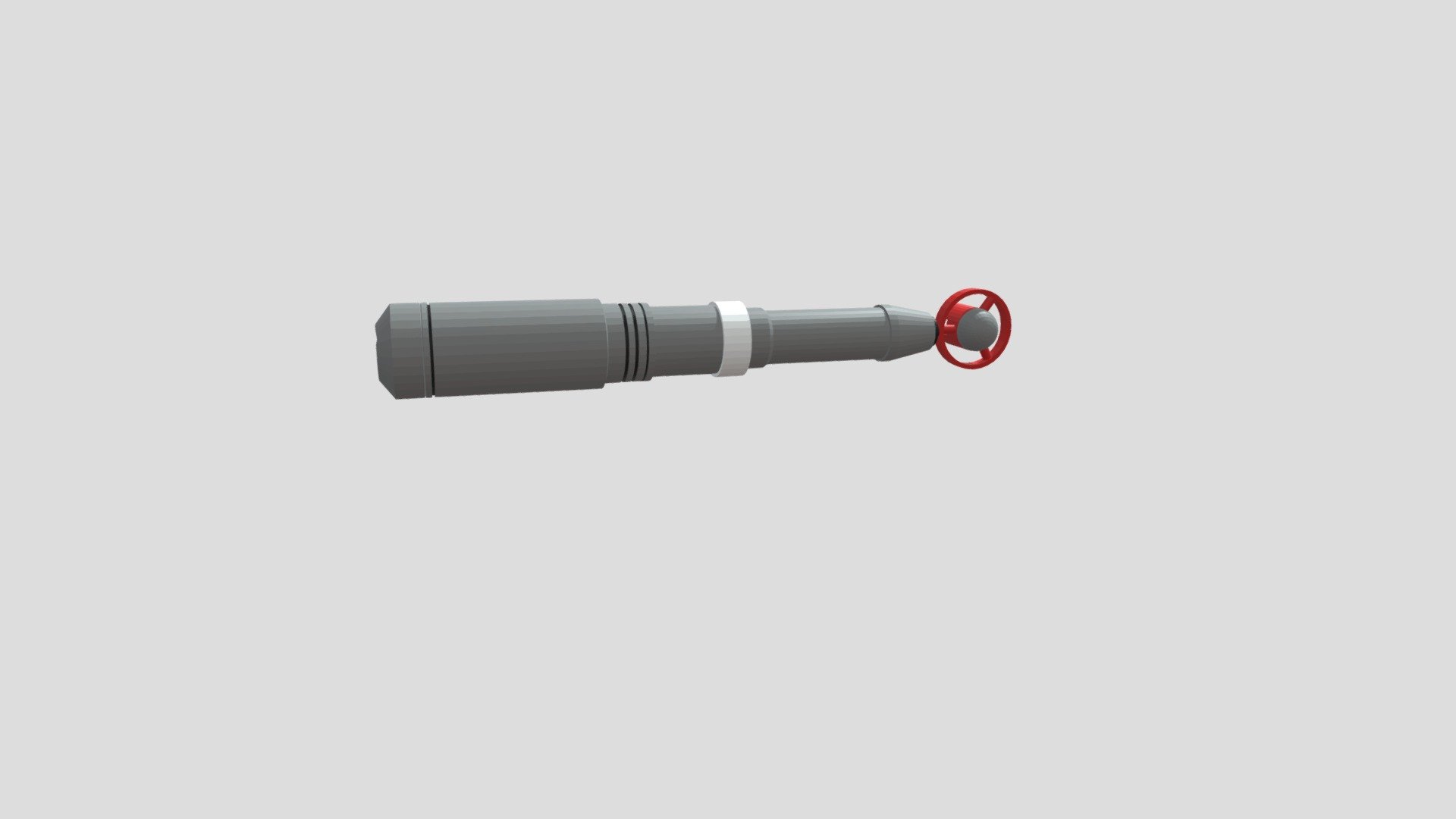 5th Doctor Screwdriver (Textured) - 3D model by lucien lawson ...
